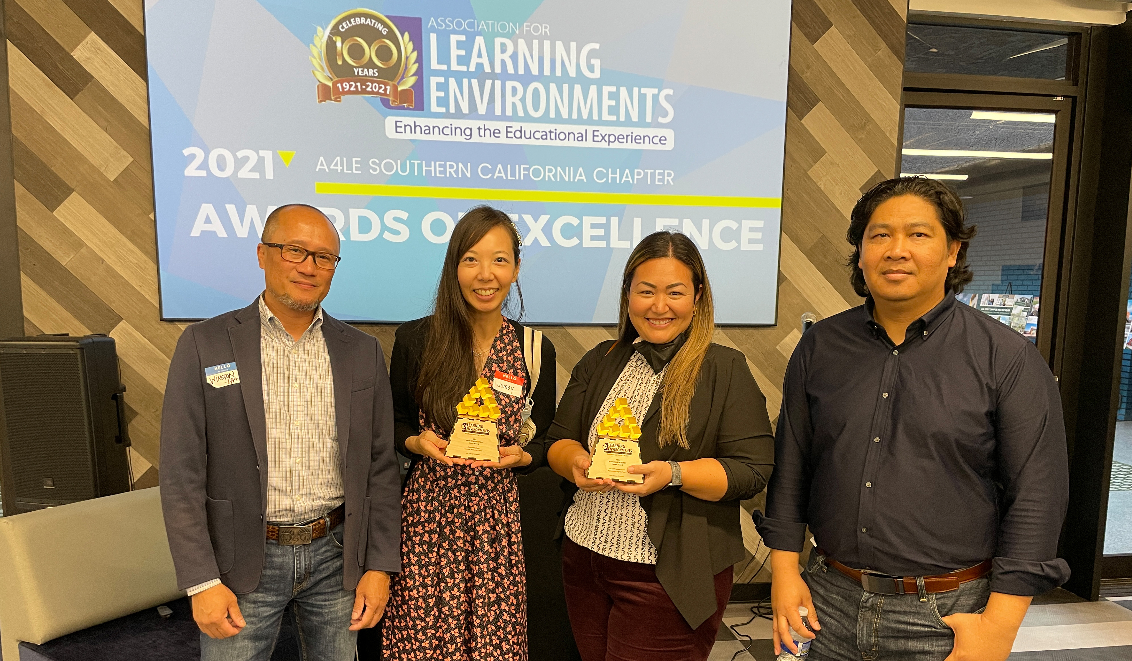 A4LE Southern California Honors LPA K-12, Higher Education Projects - LPA