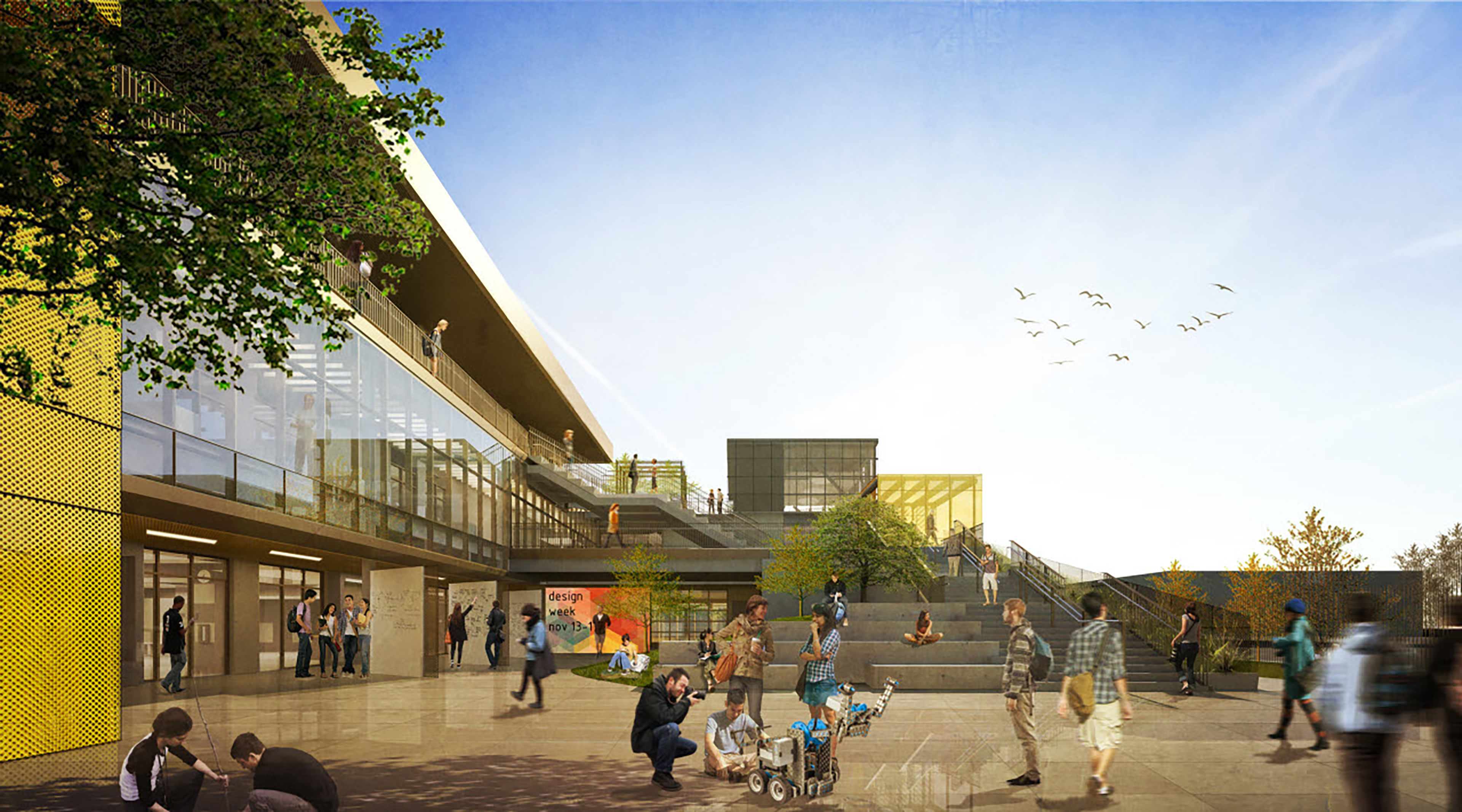 Tech-Engineering High School Being Built in Menlo Park - LPA