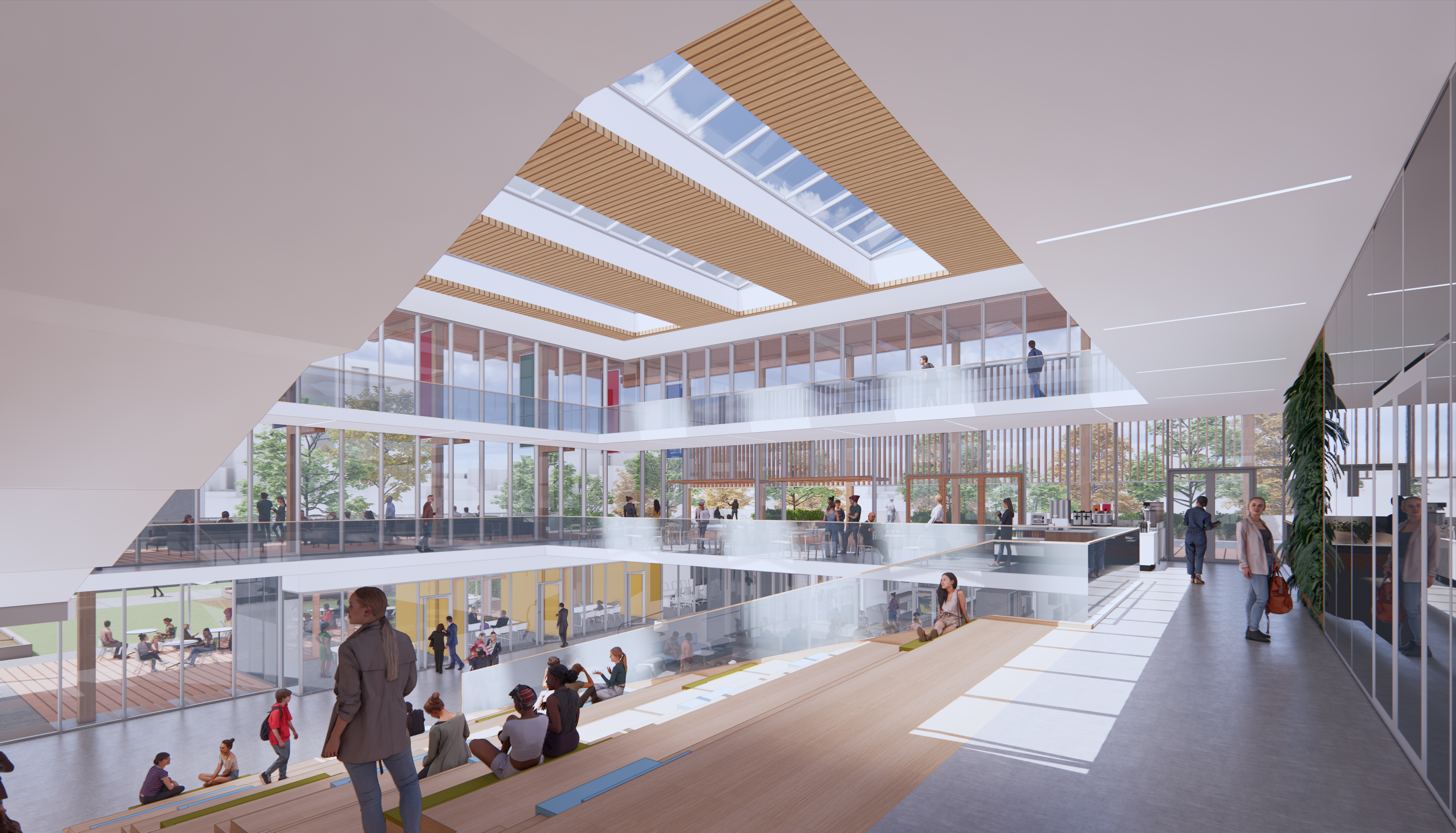 The Claremont Colleges New TCC Student Center Design Concept - LPA