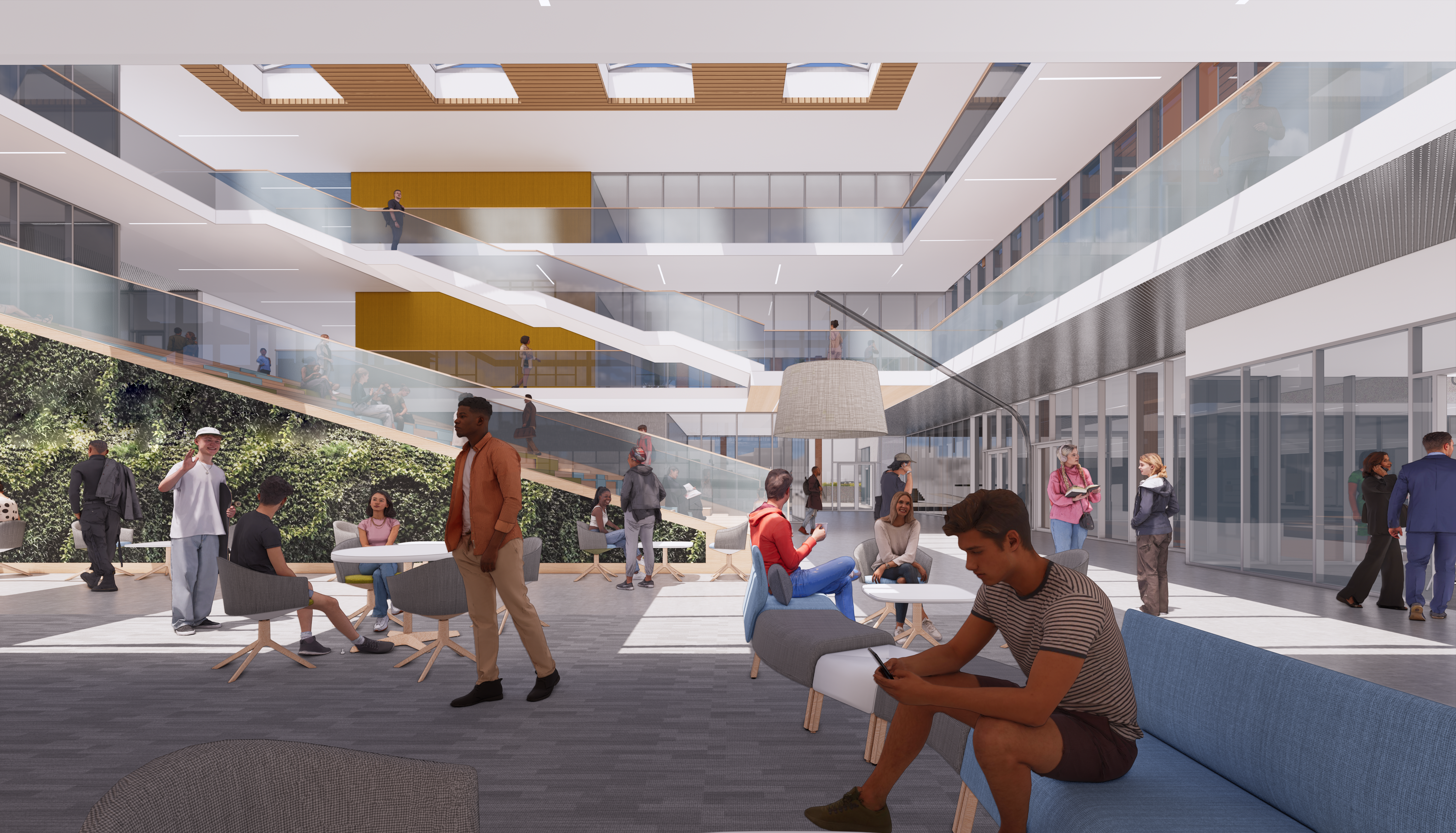 The Claremont Colleges New TCC Student Center Design Concept - LPA