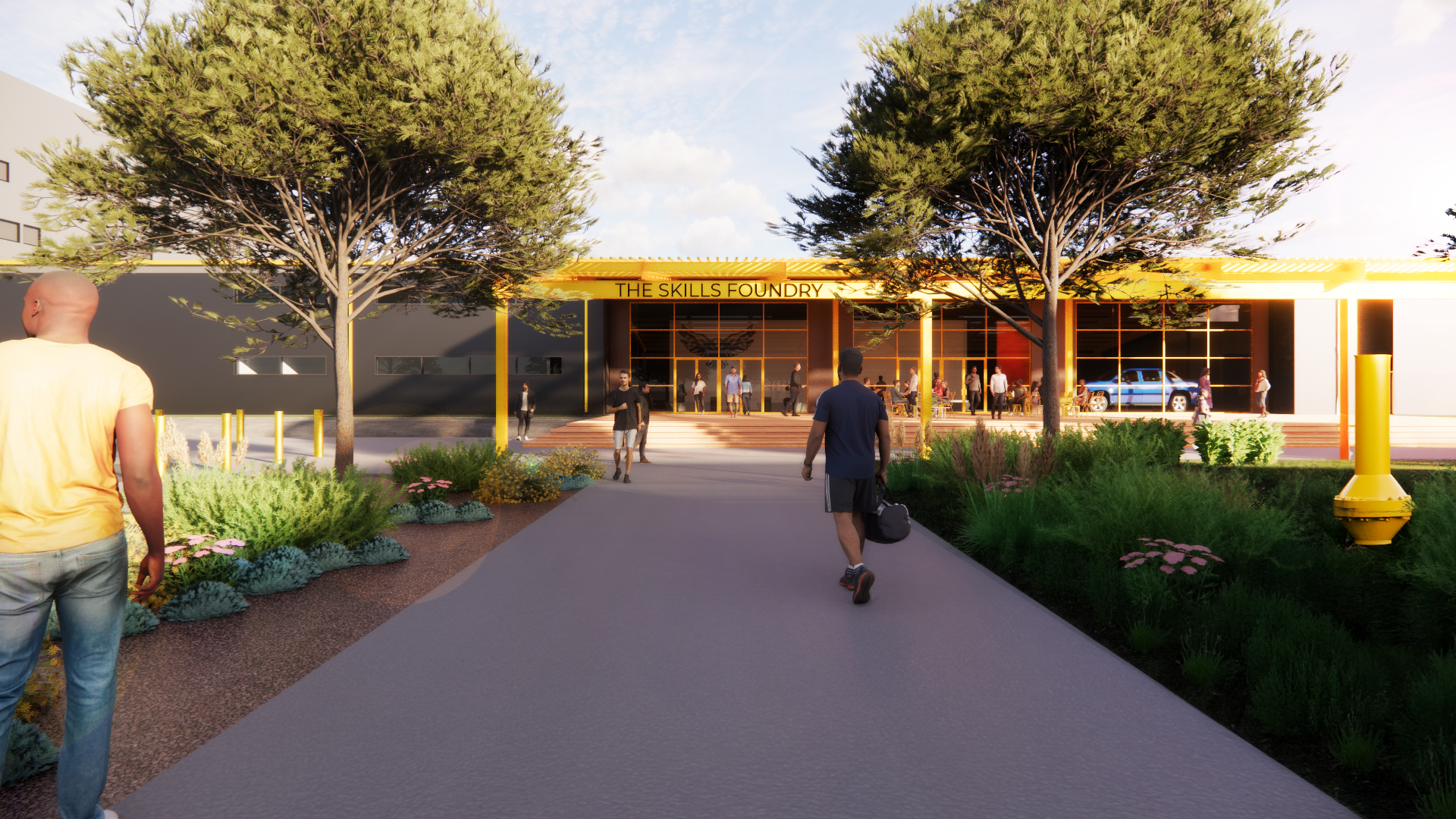 Tyler Junior College West Campus Masterplan - LPA